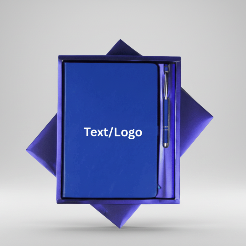 2 In 1 Corporate Gift Set – A5 Notebook with Pen & Carry Bag | Customi ...